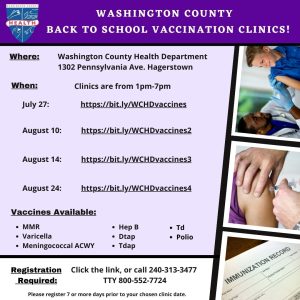 Immunizations - Washington County Health Department