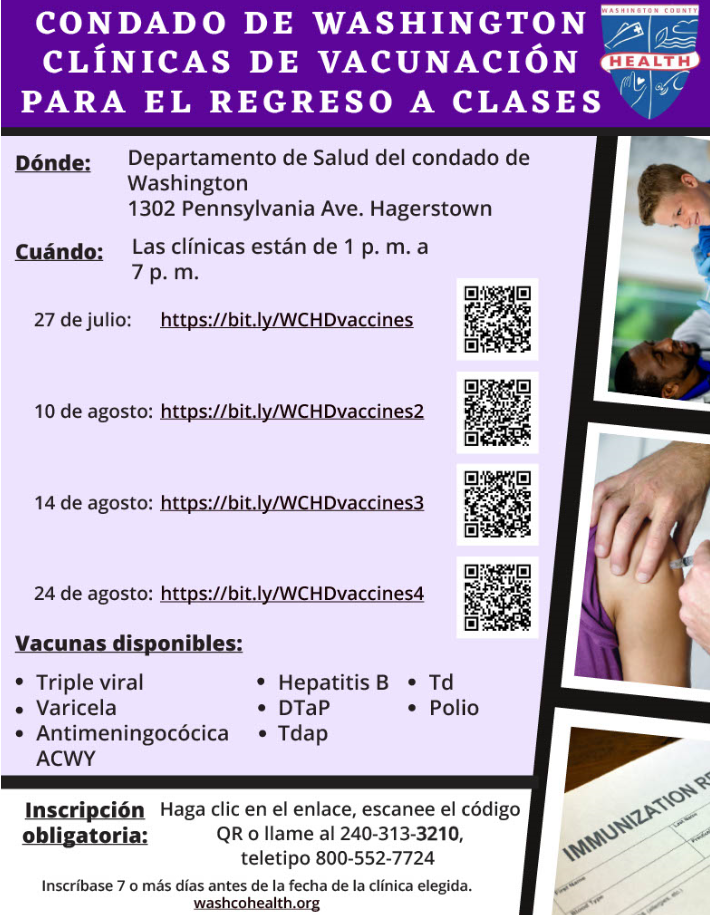 Immunizations - Washington County Health Department